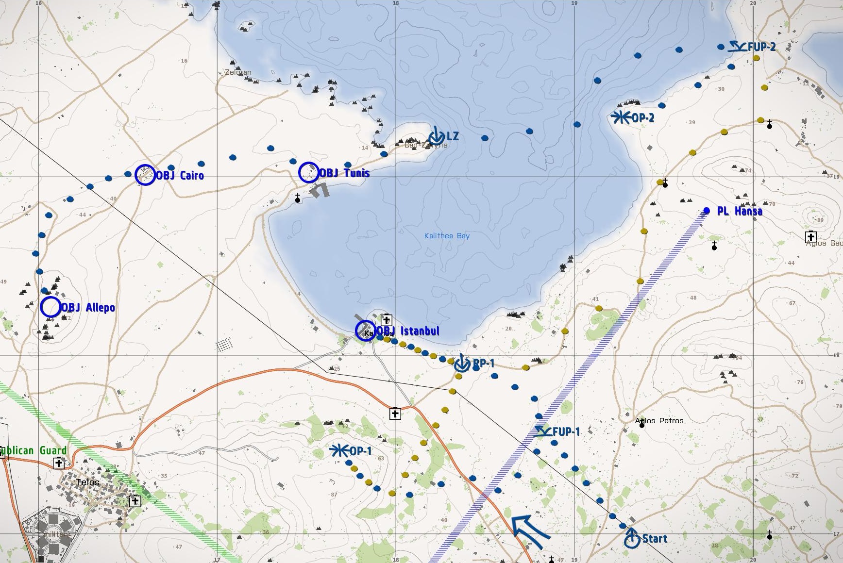 OP Yellow Beach – OPORD
